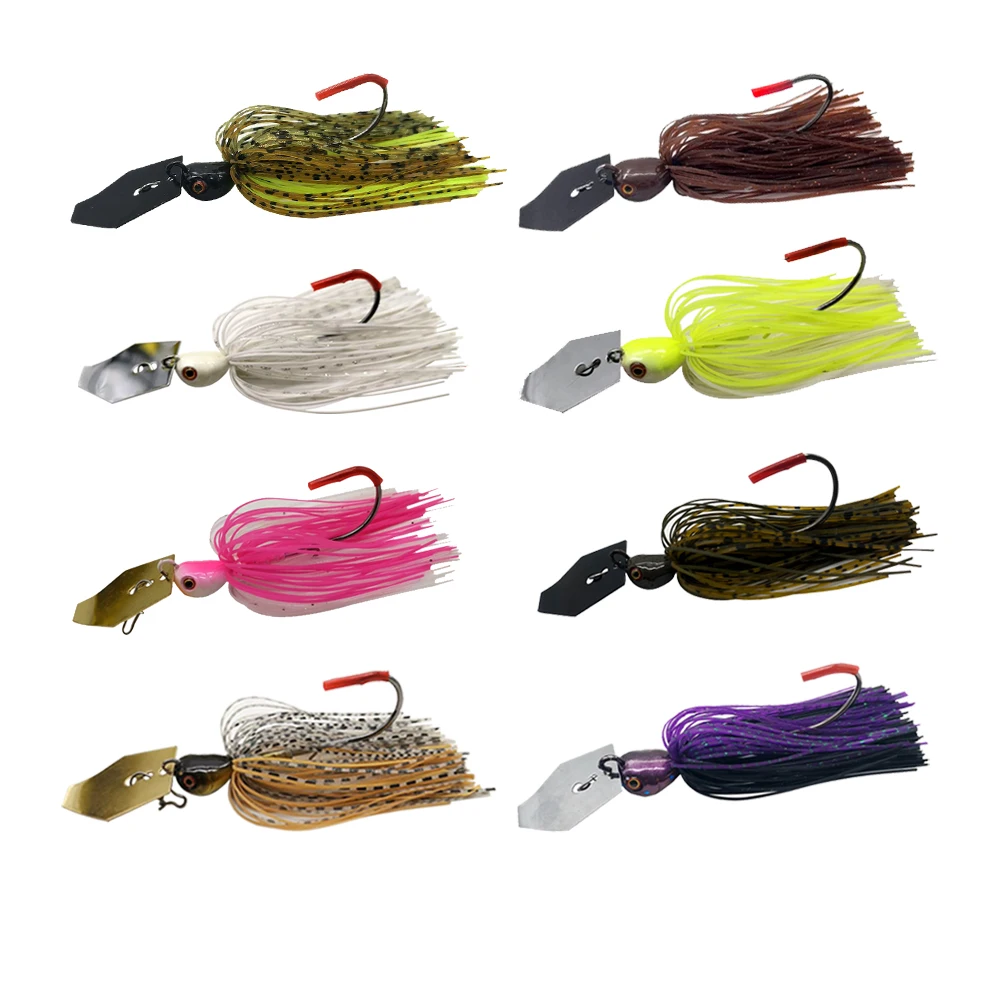 Mycena-14G-18G-fishing-lure-Chatter-bait-spinner-bait-Big-Blade-Jig ...