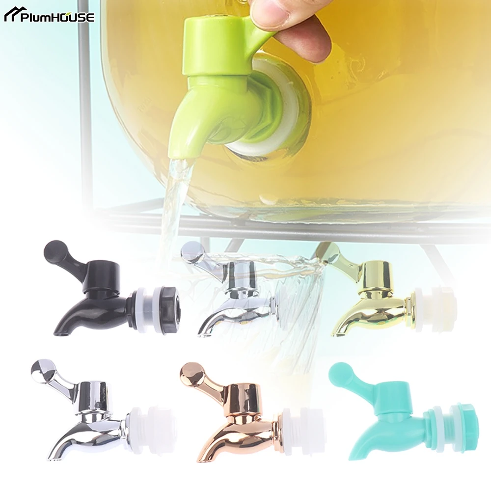 Leak-Proof-Faucet-Water-Tap-PP-Glass-Wine-Bottle-Jar-Barrel-Water-Tank ...