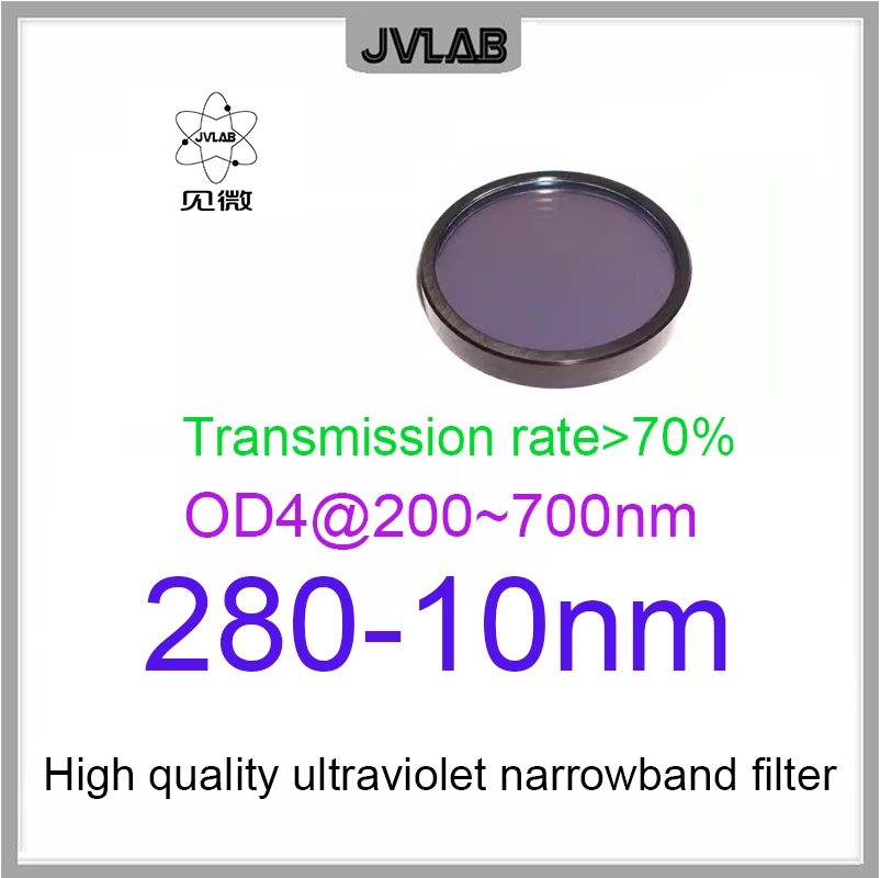 Ultraviolet-narrowband-interference-bandpass-optical-filter-with-center ...