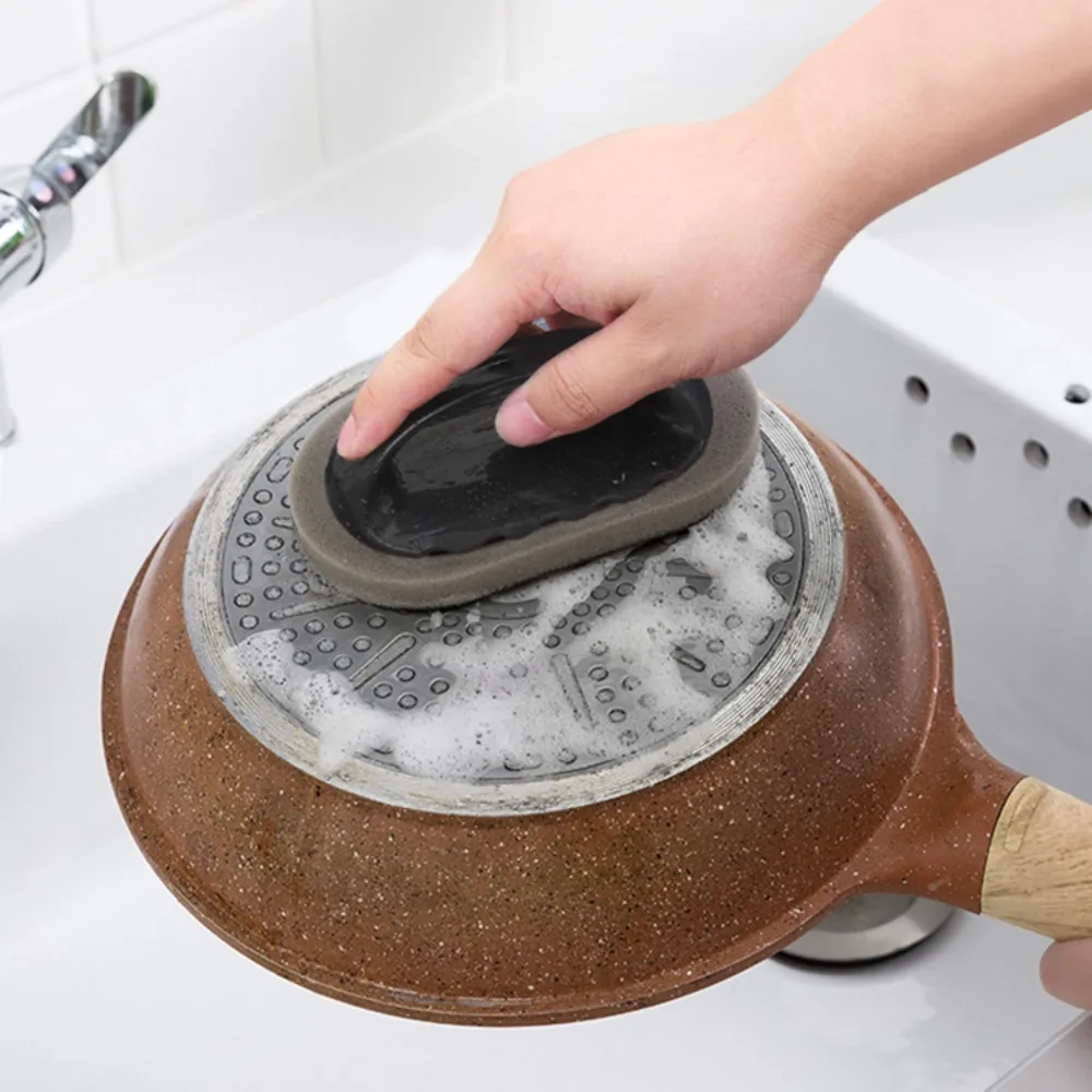 Magic Emery Sponge Brush Wipe Eraser Cleaner Kitchen Bath Rust Strong ...