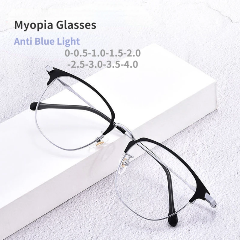 Blue-Light-Blocker-Myopia-Spectacles-Frame-Women-Men-Fashion-Oval ...