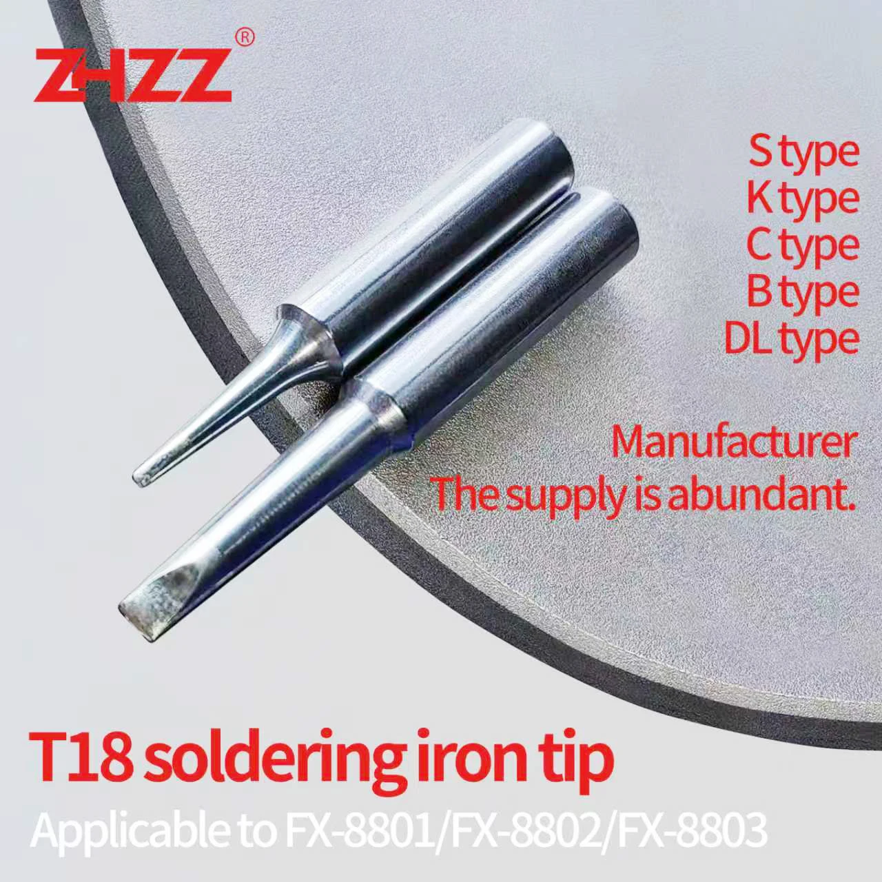 T18 Soldering Tips T18-S6 S9 DL2 BR02 S4 SB BL I DL32 S3 for HAKKO FX ...