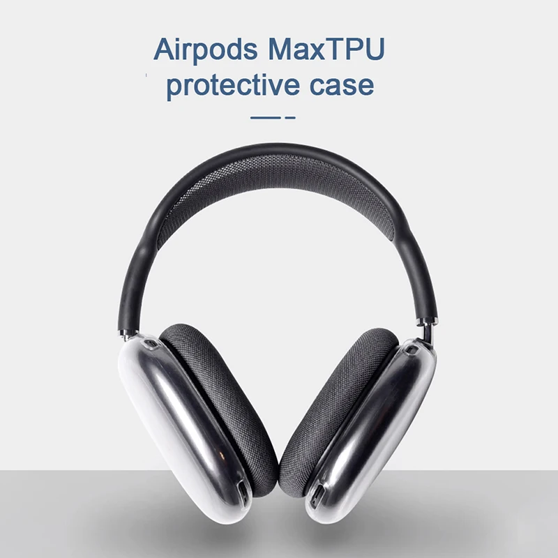 1Pair-TPU-Soft-High-Transparent-Earphone-Case-Protective-Cover-Headset ...