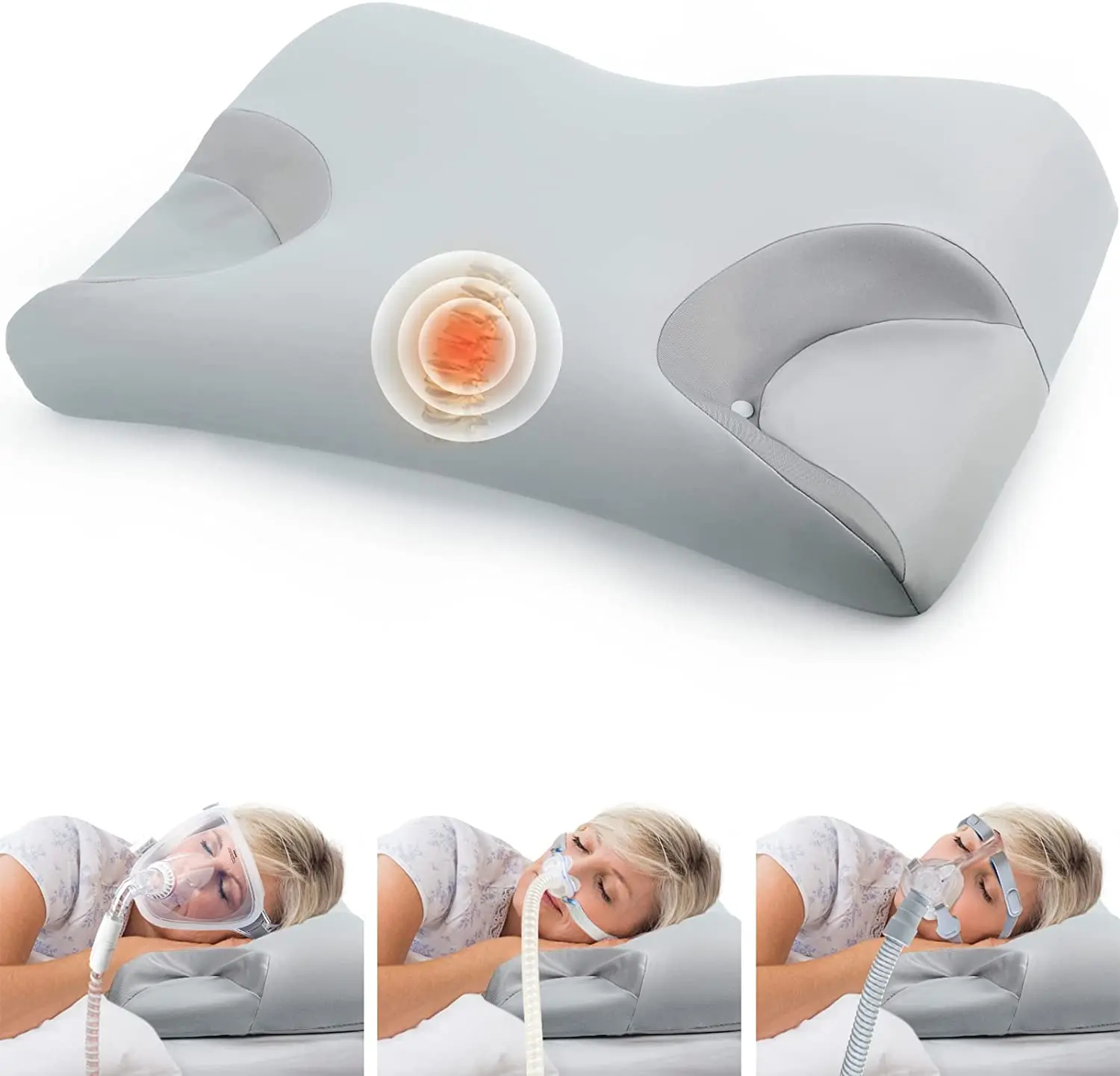 CPAP-Pillow-for-Sleeping-Ergonomic-Cervical-Pillow-for-Neck-and-Shoulder-Pain-Relief-Orthopedic ...