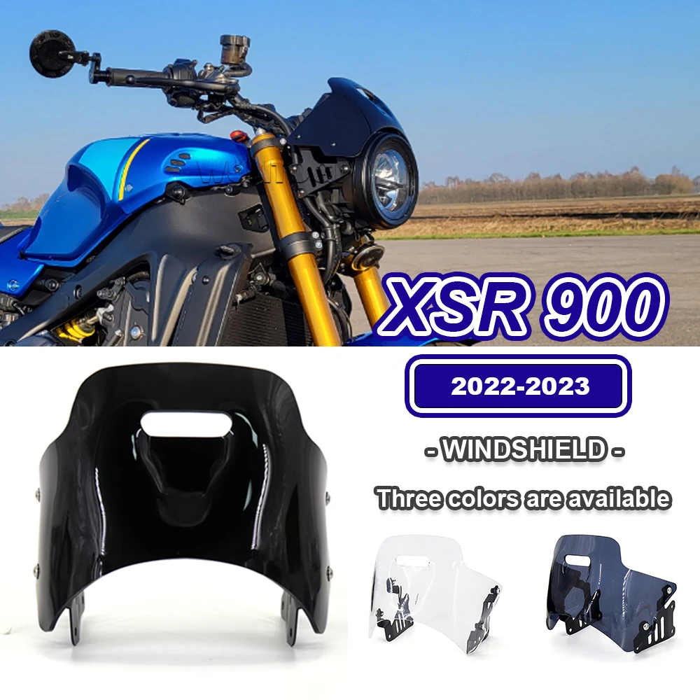 XSR900 Accessories Motorcycle New Windscreen 2022 2023 for Yamaha XSR ...