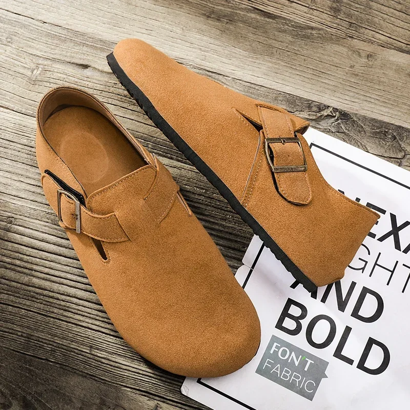 Men Mules Shoe Fashion with Arch Support Unisex Classic Beach ...