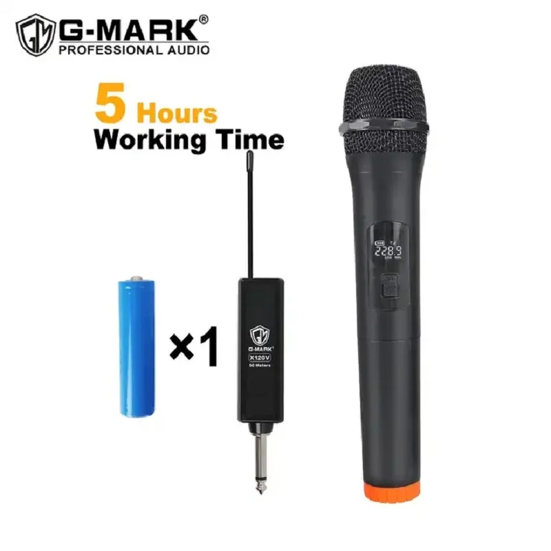 G-MARK-Microphone-Wireless-Rechargeable-Lithium-Battery-Karaoke-Easy ...