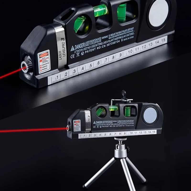 Multipurpose Laser Level Kit Easy to Use Laser Level Line Tool Standard ...