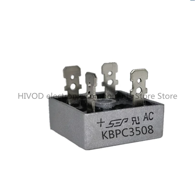 5PCS KBPC3510 KBPC3508 KBPC3504 KBPC3506 Round foot rectifier bridge ...