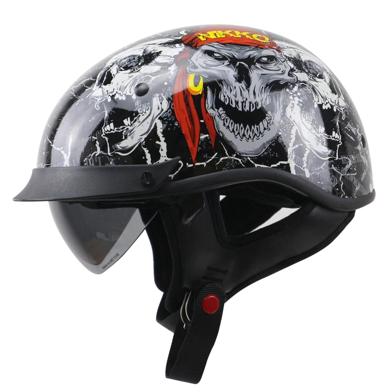 Top-quality-Chopper-bike-helmet-professional-DOT-motorcycle-helmet-with ...