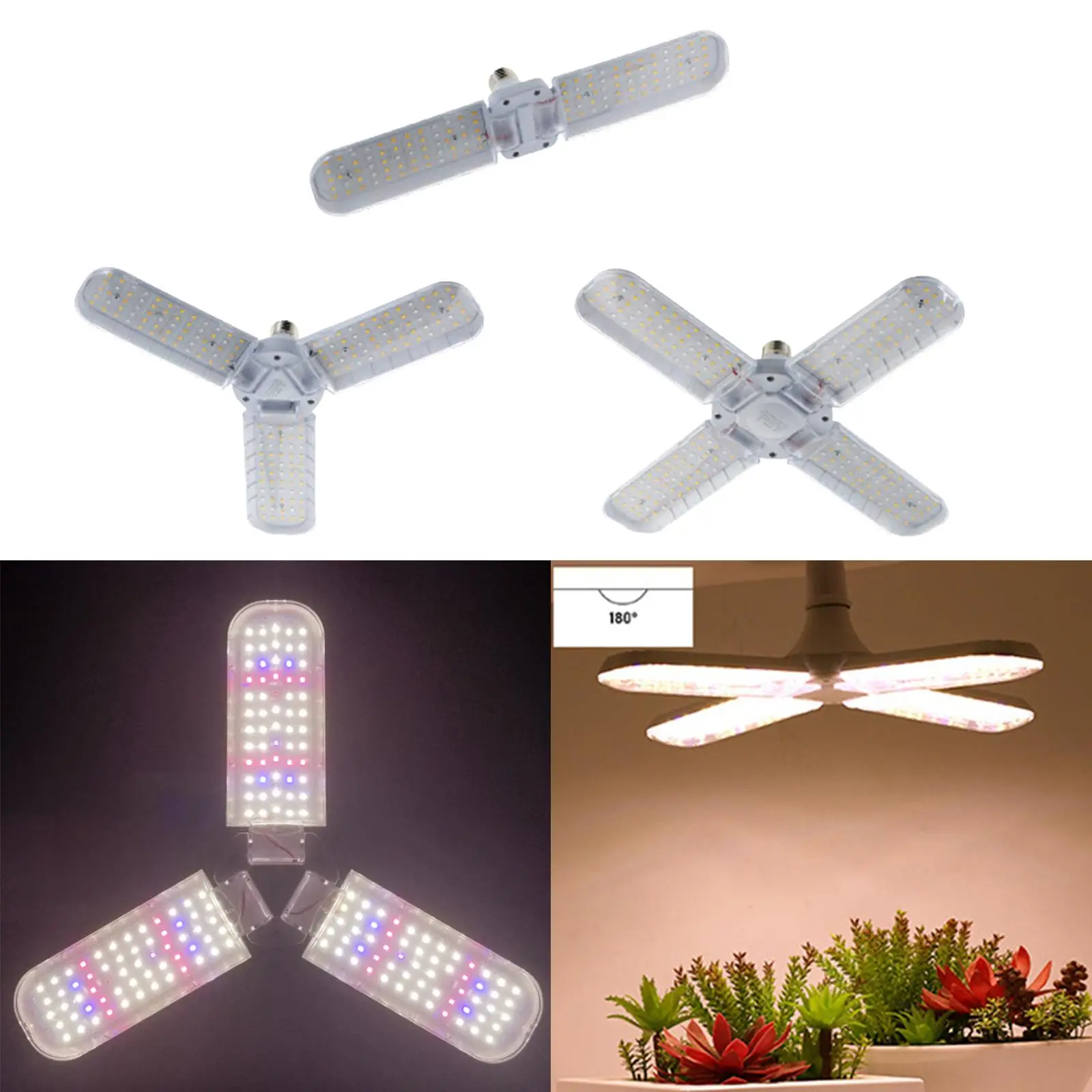 24W-36W-48W-Foldable-LED-Grow-Light-Sunlike-Growing-Lamp-Full-Spectrum ...