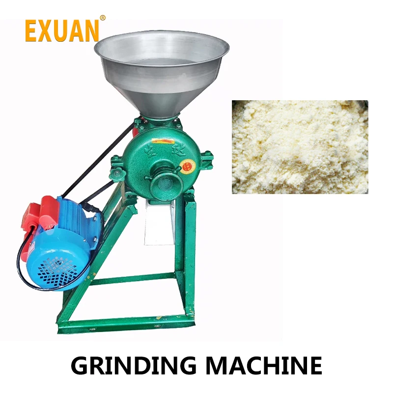 Pulverizer Cereal Grain Crushing and Refining Machine Flour Mill ...