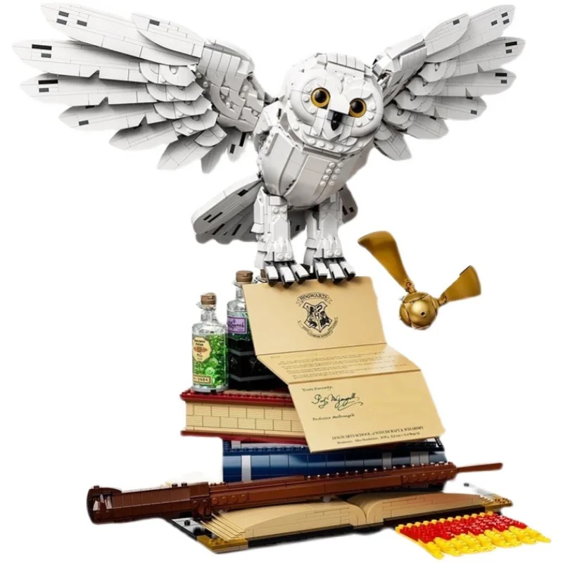 Magic-Owl-Building-Blocks-Assembling-Model-20th-Anniversary-Collector ...