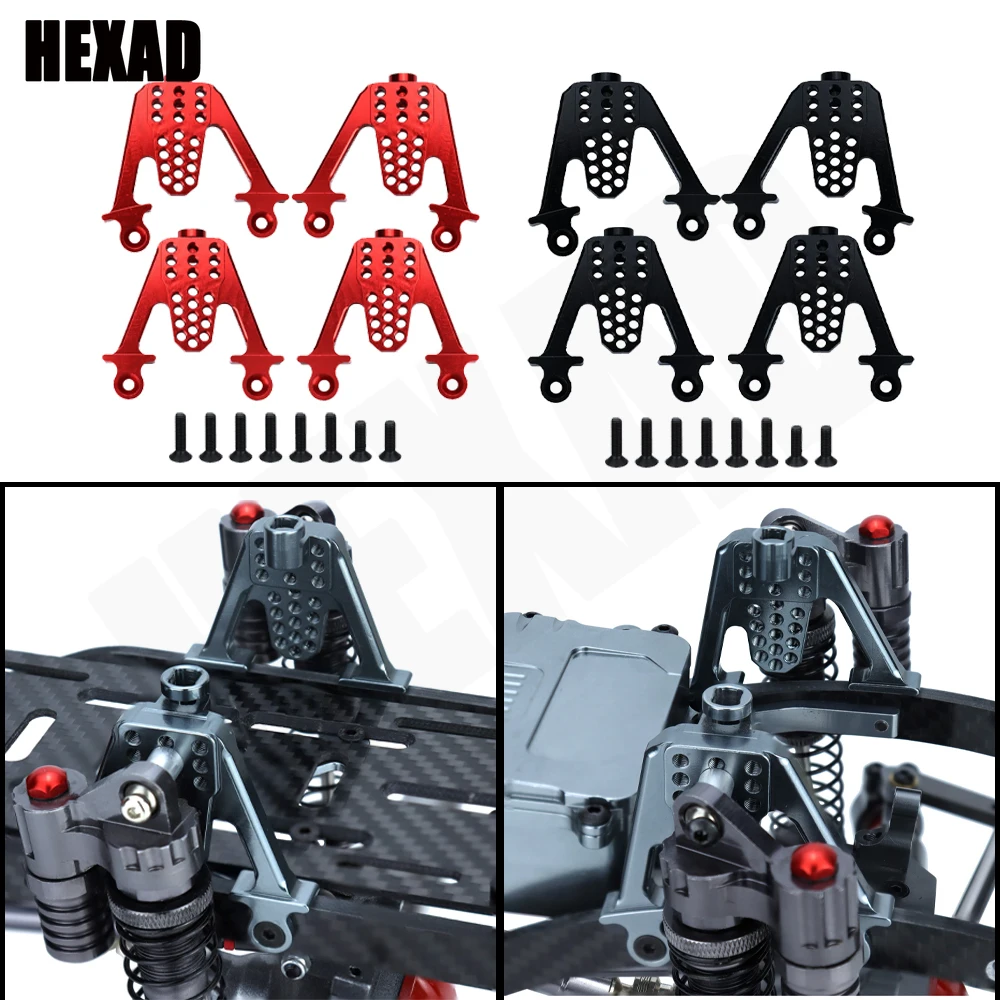 Amortiguadores-delanteros-y-traseros-de-Metal-CNC-SCX10-torres-de ...