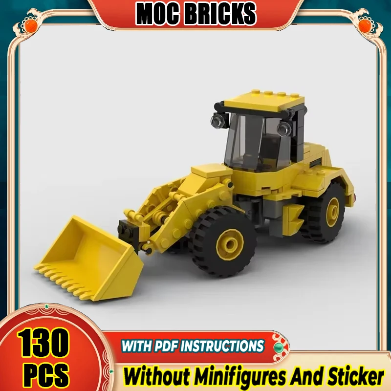 Moc Building Blocks Engineering Vehicle Series Model Technology Brick ...