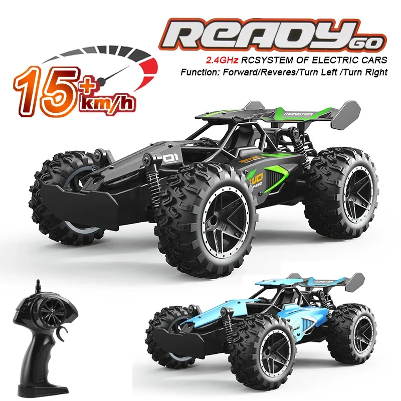 2.4GHZ 1:18 RC Car 15KM/H Mini High Speed Car Radio Controled Machine ...