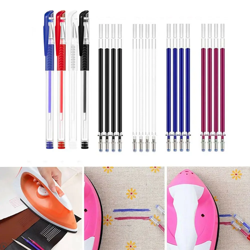 With-Refills-Fabric-Craft-Temporary-Marking-Line-Drawing-Heat-Erase-Pen ...