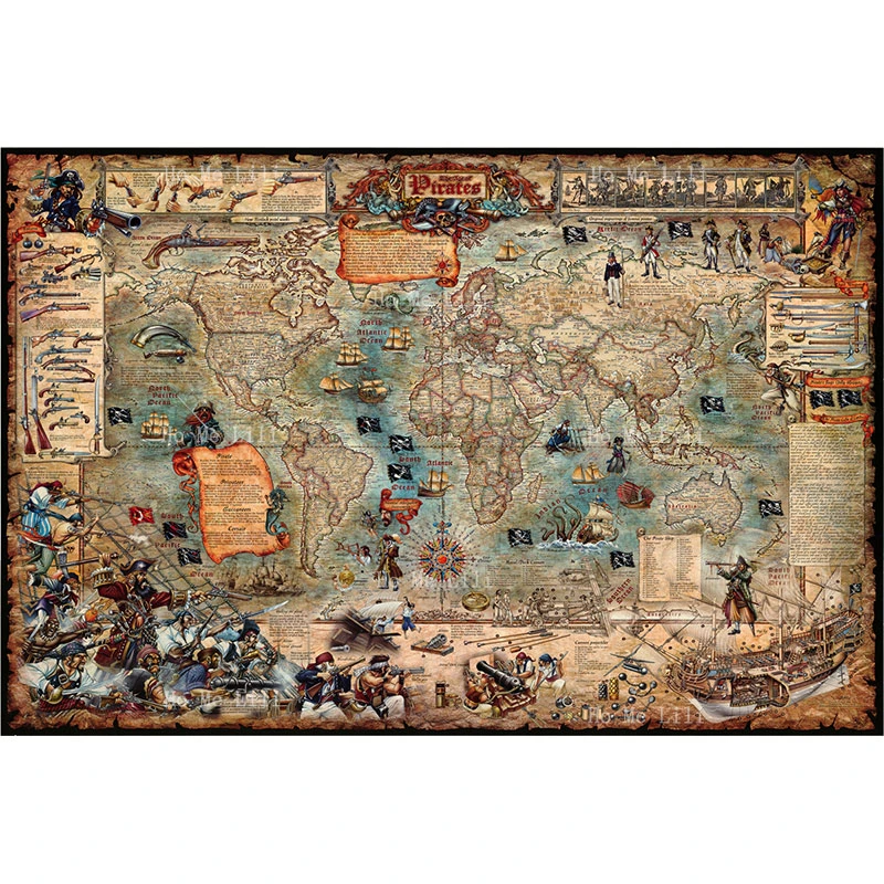 Mappa Dei Pirati Del Vecchio Mondo Scarica Mappamondo Antico Con Navi
