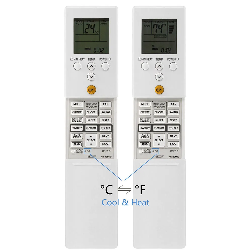 New-AR-REM1U-For-FUJITSU-Air-Conditioner-Remote-Control-AR-REY1U-AR ...