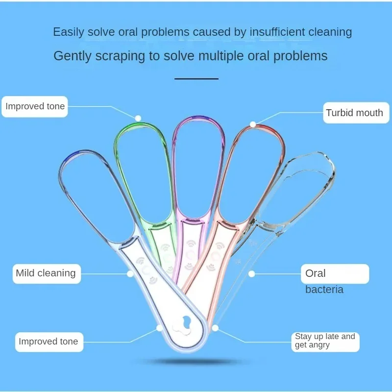 1pcs-Tongue-Cleaner-Tongue-Cleaning-Scraper-Reusable-Oral-Cleaning ...