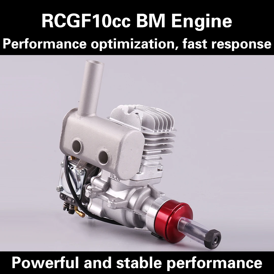 RCGF 10CC BM Petrol Engine Side Exhaust Pipe for 10ccBM 2-Stroke RC Gas ...