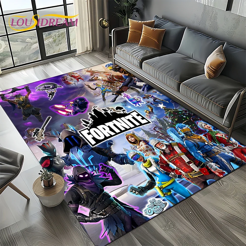 2025-juegos-3D-F-Fortnite-alfombra-de-dibujos-animados-para-sala-de ...
