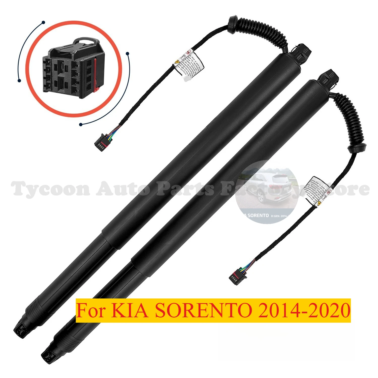 KIA SORENTO 2014-2020 81780-C5100 액츄에이터 키트 Sx+Dx용 전기 뒷문 스트럿 - AliExpress 34
