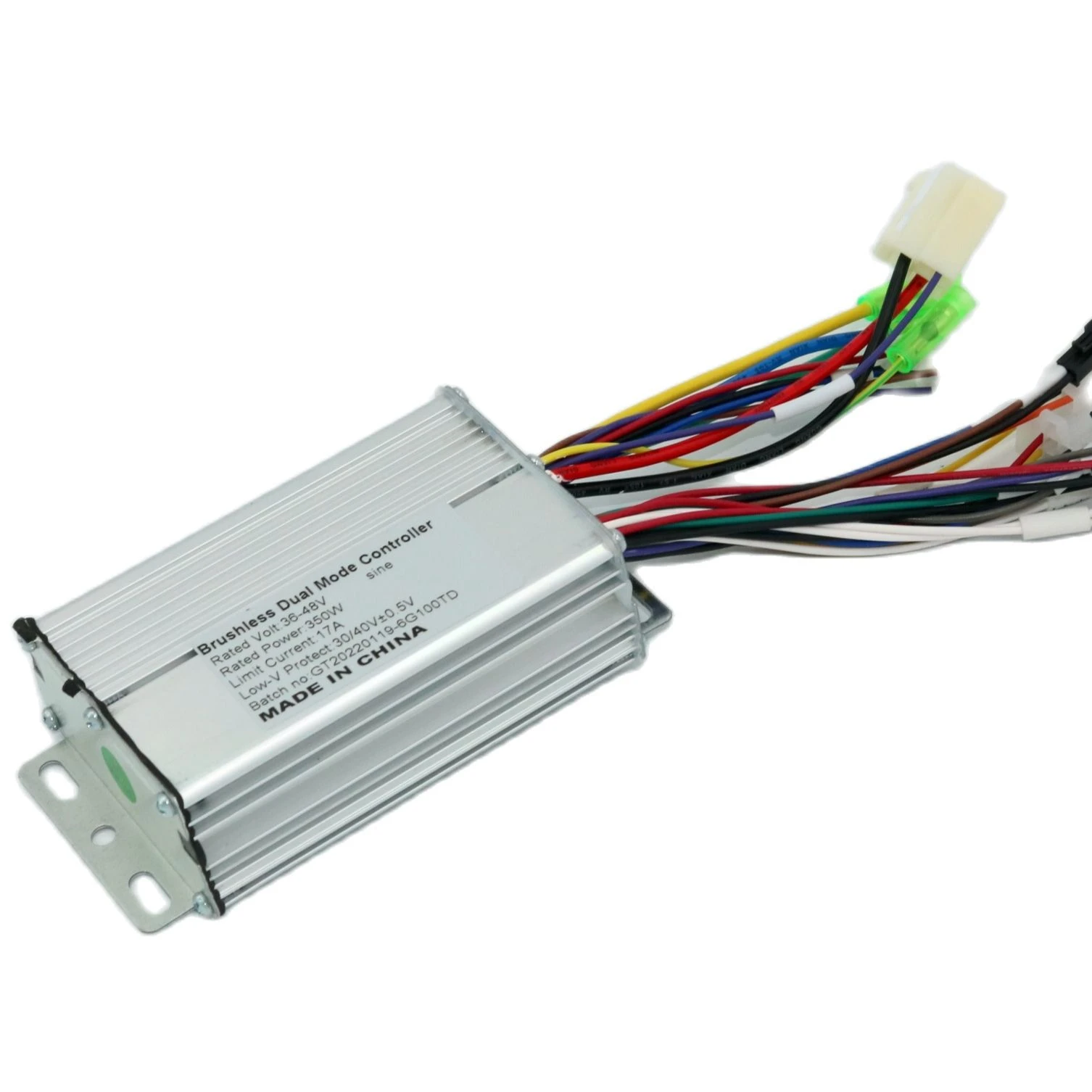 GREENTIME 36V/48V 350W 17A Sine Wave Electric Bicycle Controller BLDC E ...
