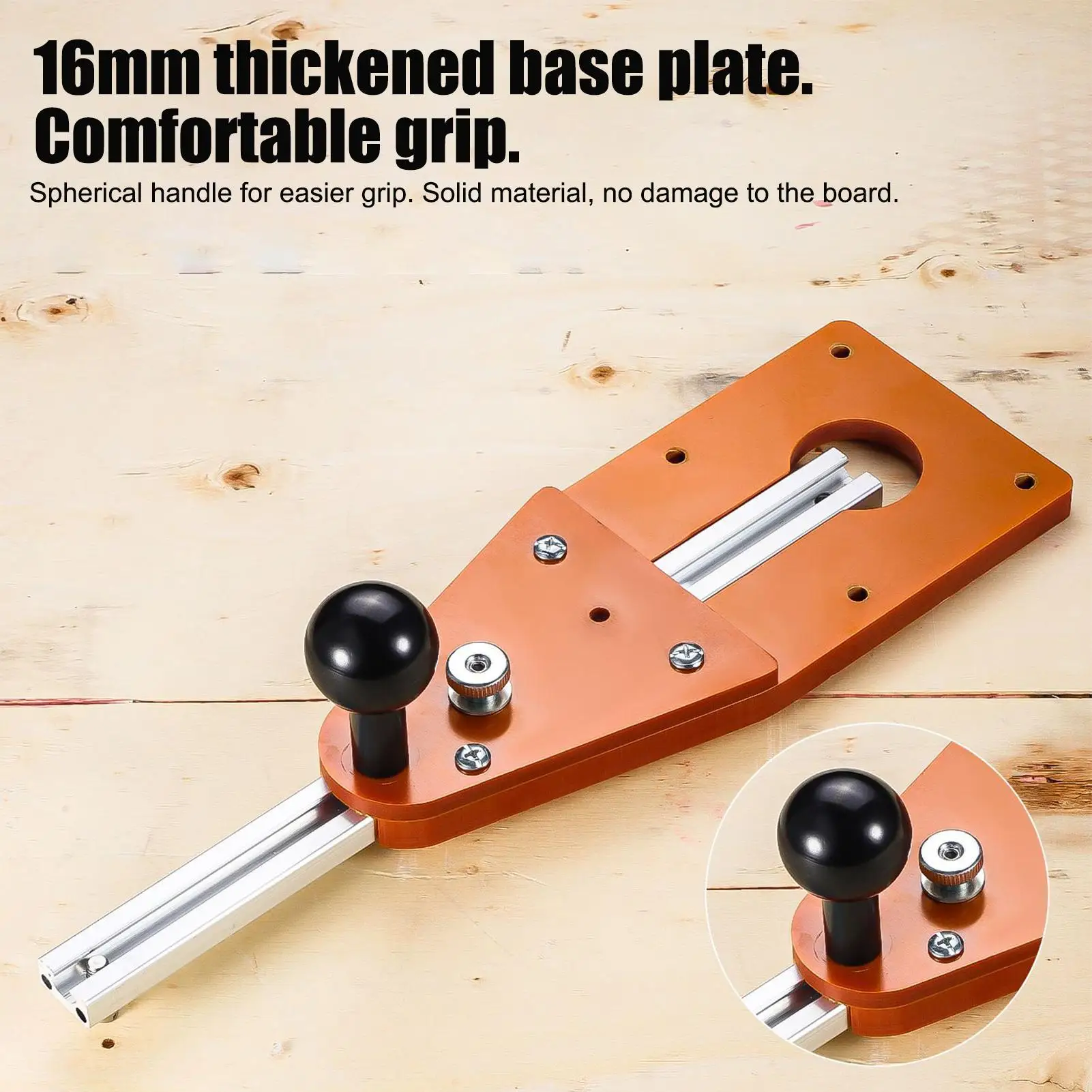 Precise Circle Cutting Jig Ergonomic Ball Handle Adjustable Tool Gadget ...