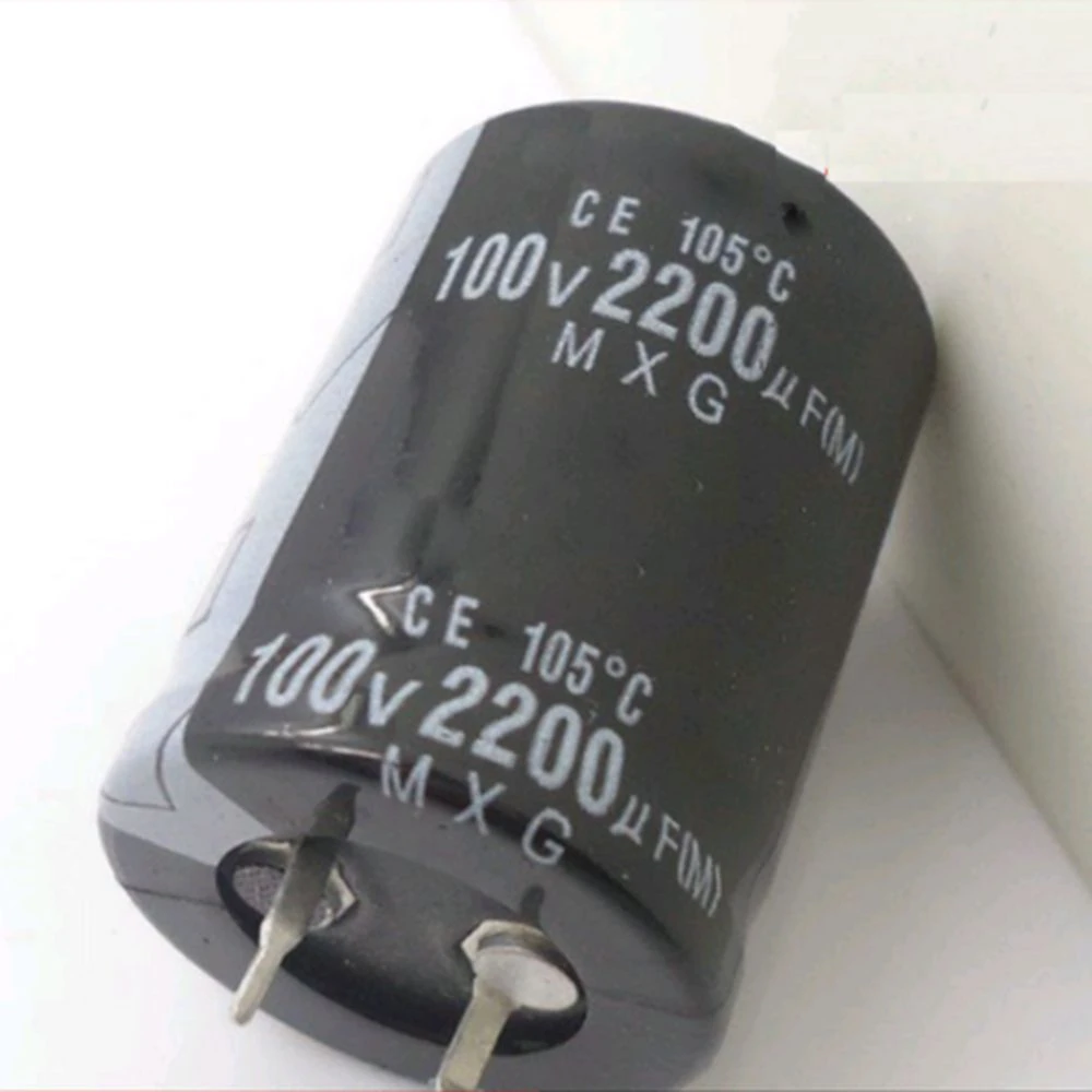 1pcs 2200uF 100V 2200MFD 100WV Aluminum Electrolytic Capacitor 22*35mm Radial 2200mf100v ...