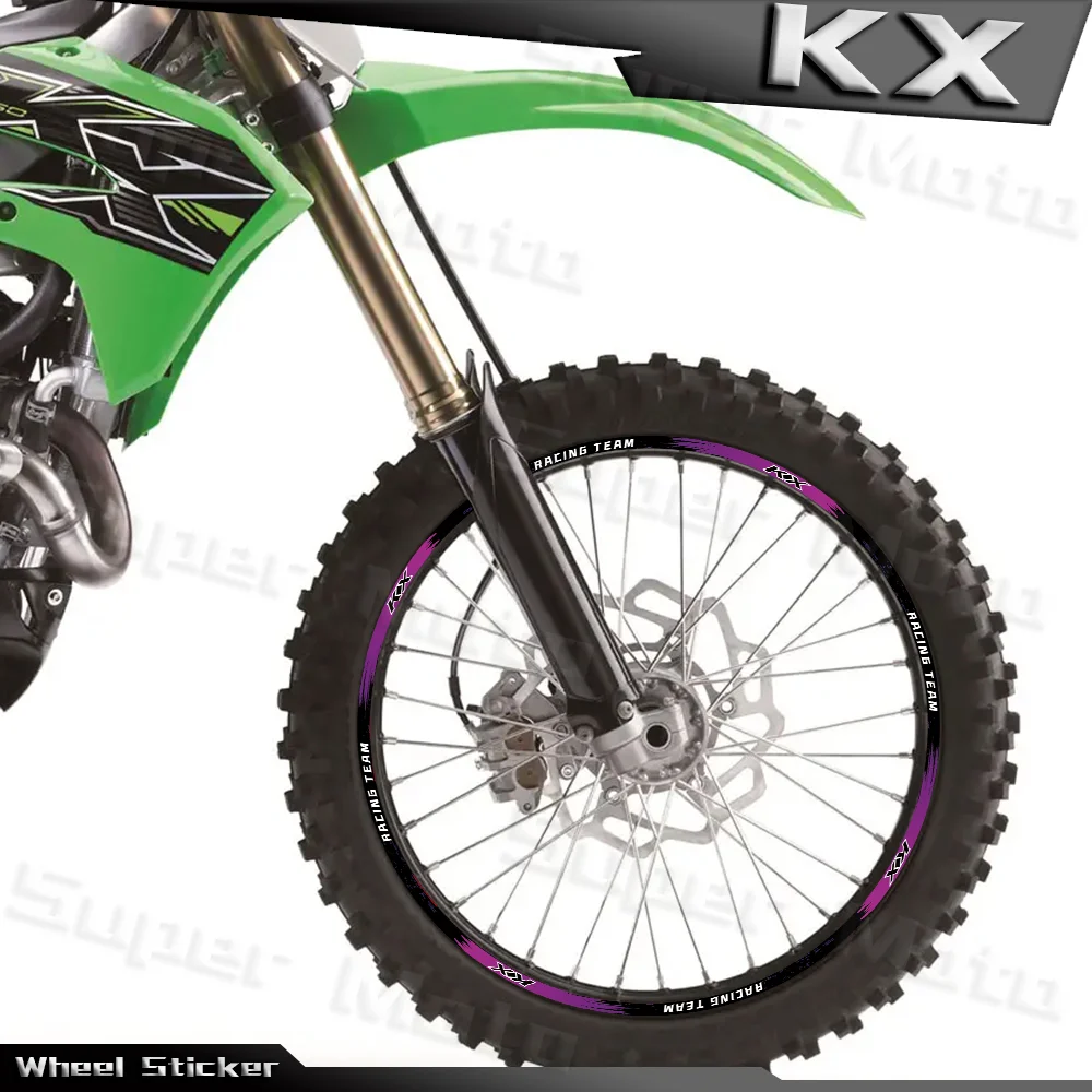 Reflective Motorcycle Wheel Sticker Rim Decals Stripe Tape Waterproof ...