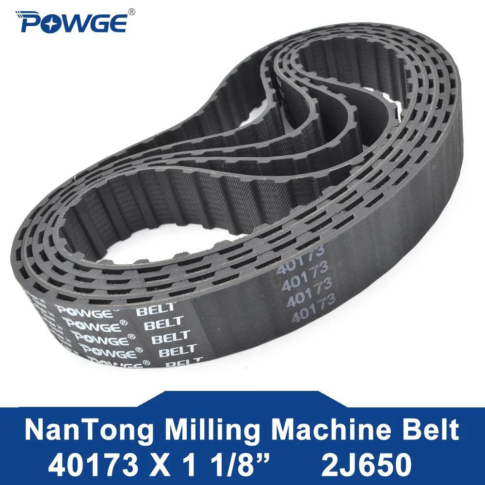 POWGE Nantong Milling Machine synchronous timing belt X6325 2J650 ...