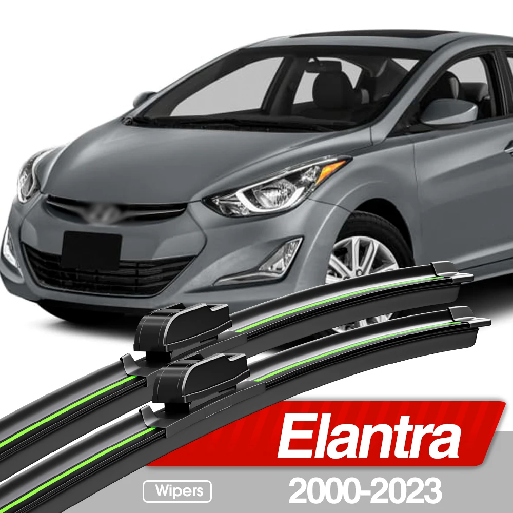 For Hyundai Elantra 2000-2023 Front Windshield Wiper Blades 2x ...