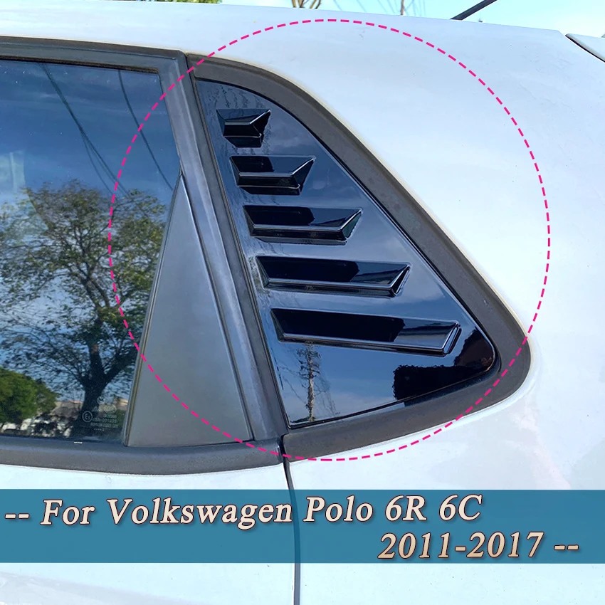 Car-Rear-Quarter-Panel-Side-Window-Shutter-Cover-Trim-For-Volkswagen-VW ...