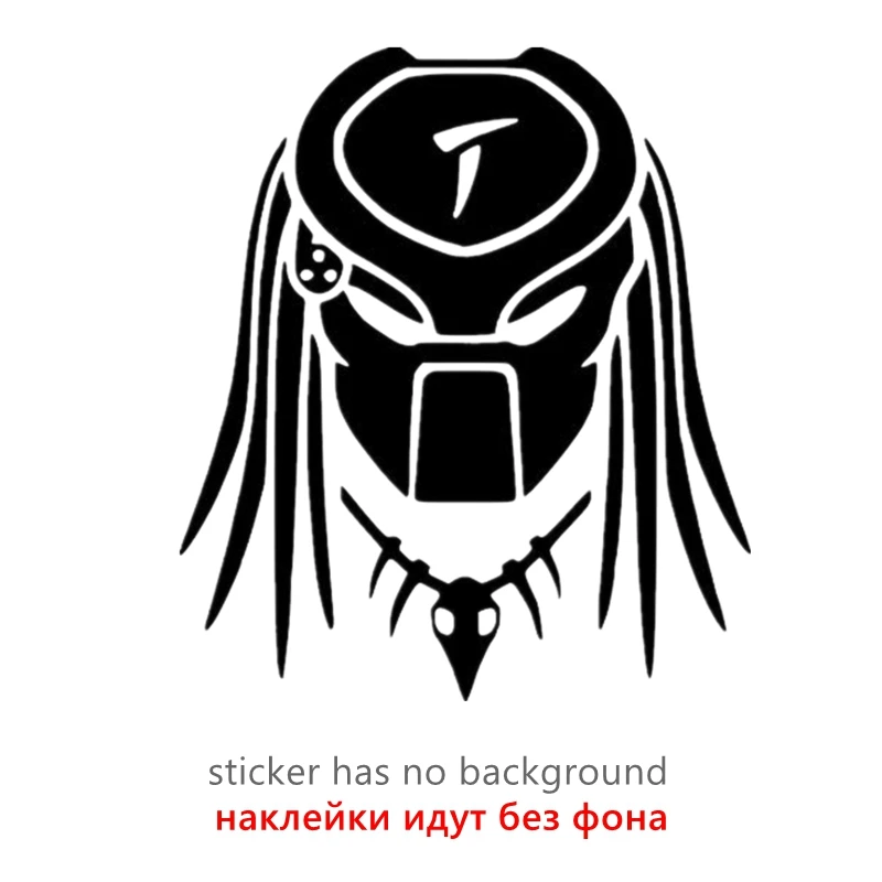 Car Sticker Alien Predator Alien Ufo Reflective Decal Waterproof Car ...