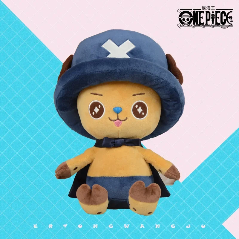 Figura de peluche original de tamaño completo de One Piece, muñeco de ...