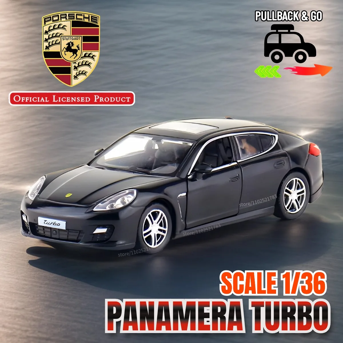 Porsche-Panamera-Pullback-Toy-Car-Model-Replica-1-36-Scale-Miniature ...
