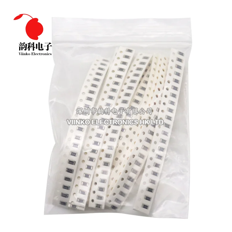 200PCS 1% 1206 SMD resistor assorted kit set 10 valueX20pcs=200pcs 1R00 ...