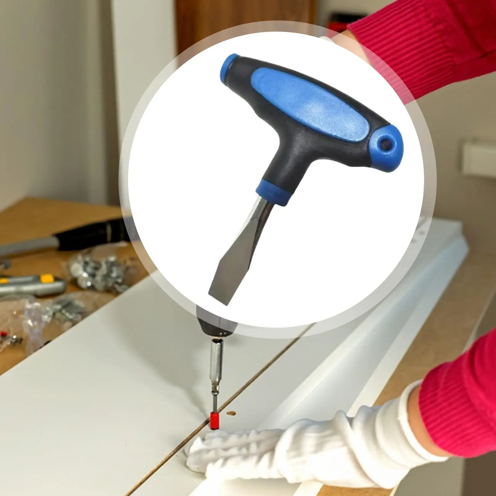 Portable Flat Head Slotted Screwdriver Carbon Steel Hand Tool for ...