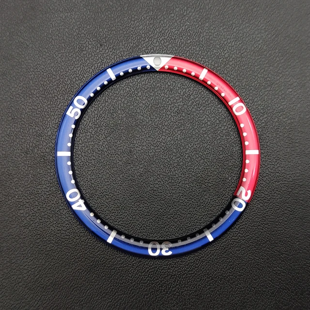39mm Seiko bezel insert Mod SKX 6105 Ring fit turtle 6105 6309 Captain ...