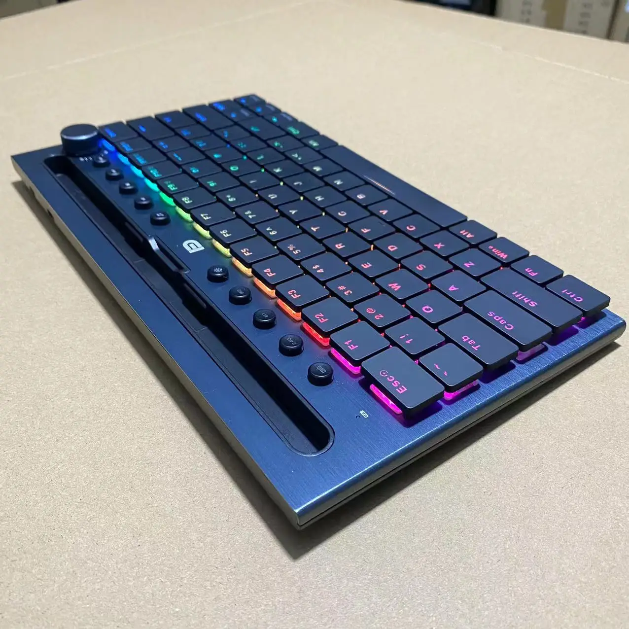 MIFUNY-Ultra-Thin-Wireless-Mechanical-Keyboard-Metal-Panel-87-Key ...