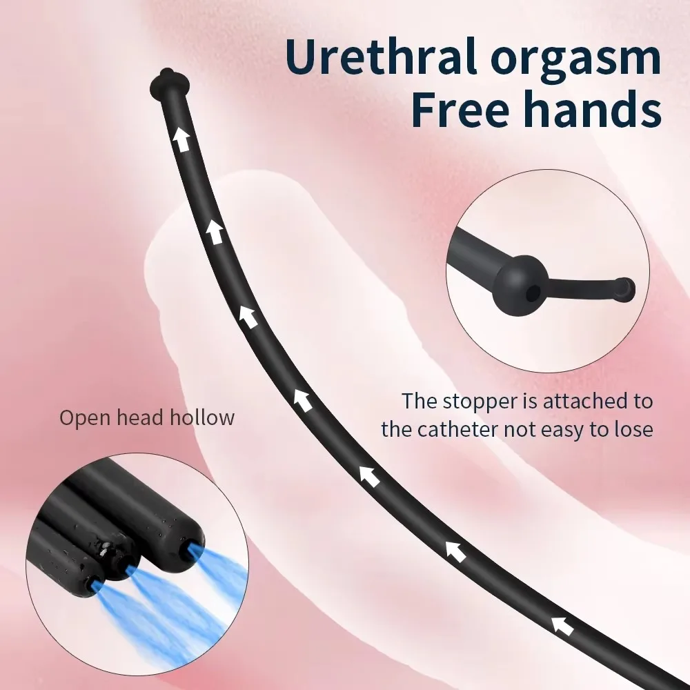 Hollow Bondage Expander Dilator Penis Plug Urethral Expansion ...