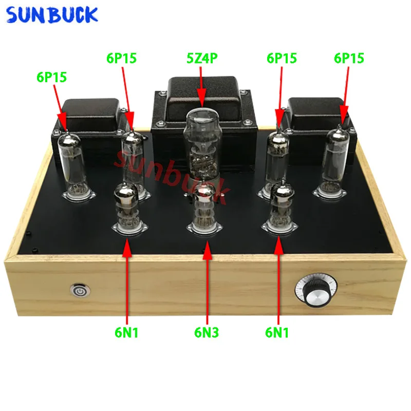 Stereo Tube Amplifier 6n3 | 6p1 Vacuum Tube Amplifier | Amplifier 6p1 ...