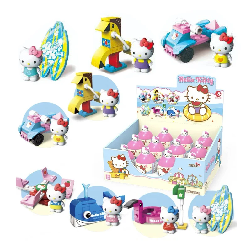 Hello-Kitty-Building-Block-Sanrio-Anime-Figure-Gacha-Building-Block ...