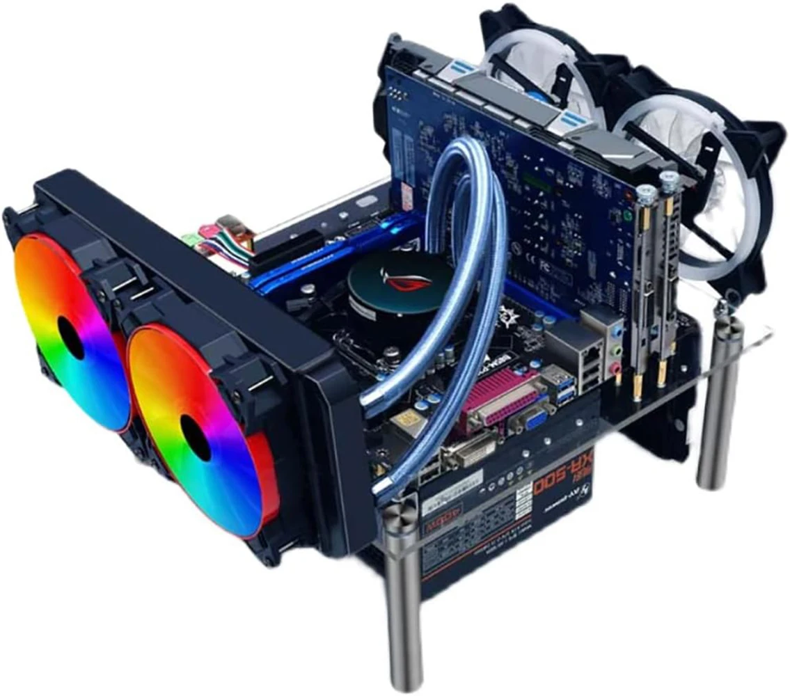 Open-Computer-Case-Computer-Heat-Dissipation-Case-Support-Water-Cooling ...