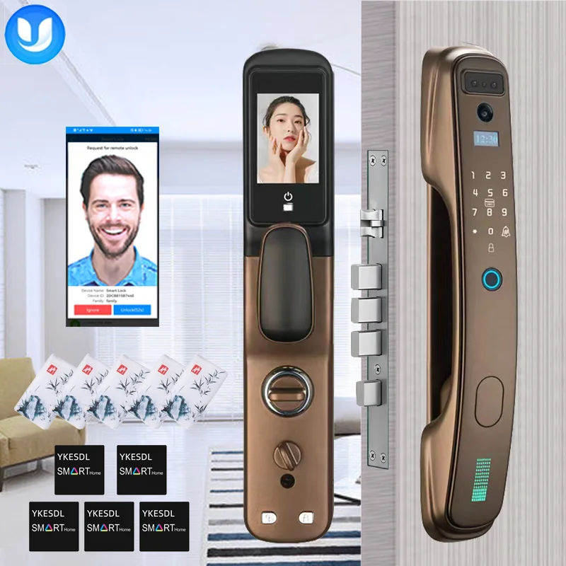 3D-Face-Recognition-Smart-Door-Lock-Face-Door-Lock-Wifi-APP-Remote ...