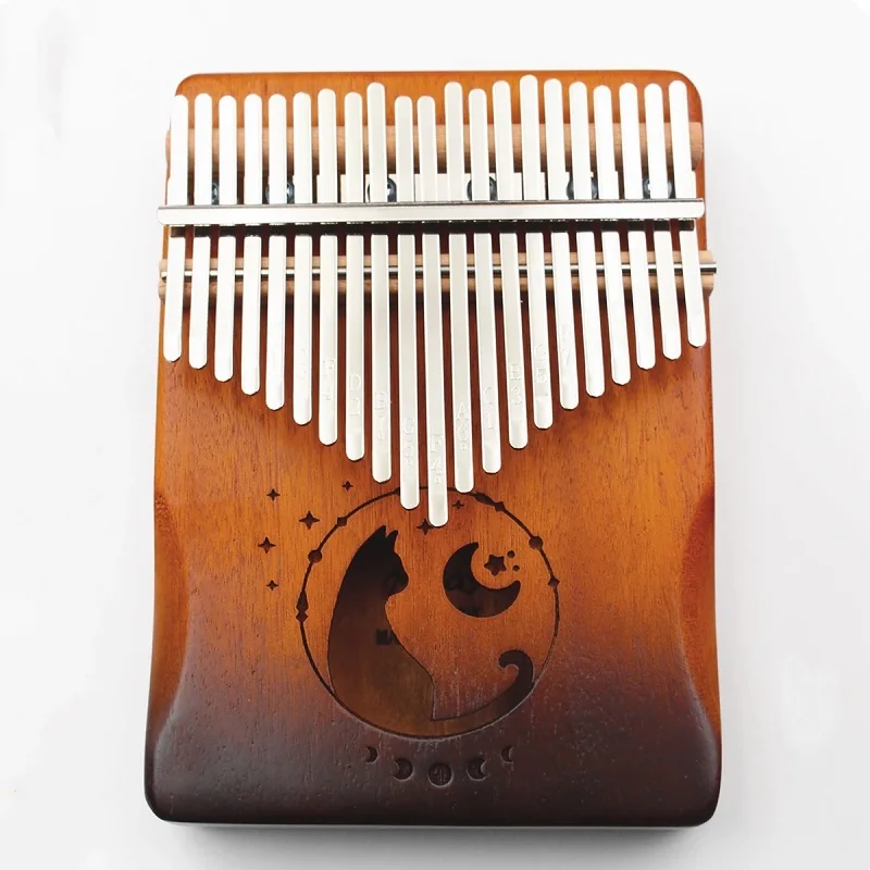 Kalimba-17-21-key-Professional-Thumb-Piano-Solid-Wood-Veneer-Keyboard ...