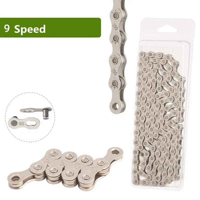 TOOPRE-Mountain-Bike-Chain-Single-Speed-6-7-8-9-10-11S-Silver ...