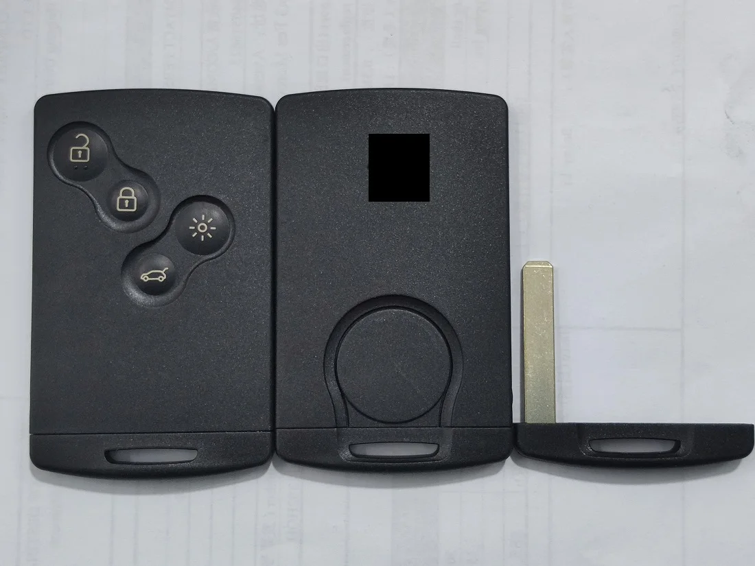 Original Smart Card for Renault Clio 4 Kadjar Captur Key OEM 4 Buttons ...