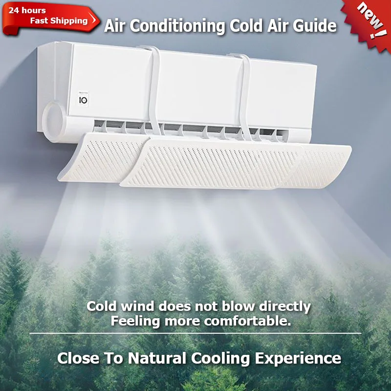 Home-Air-Conditioner-Wind-Deflector-Scalable-Anti-direct-Blowing-Air ...